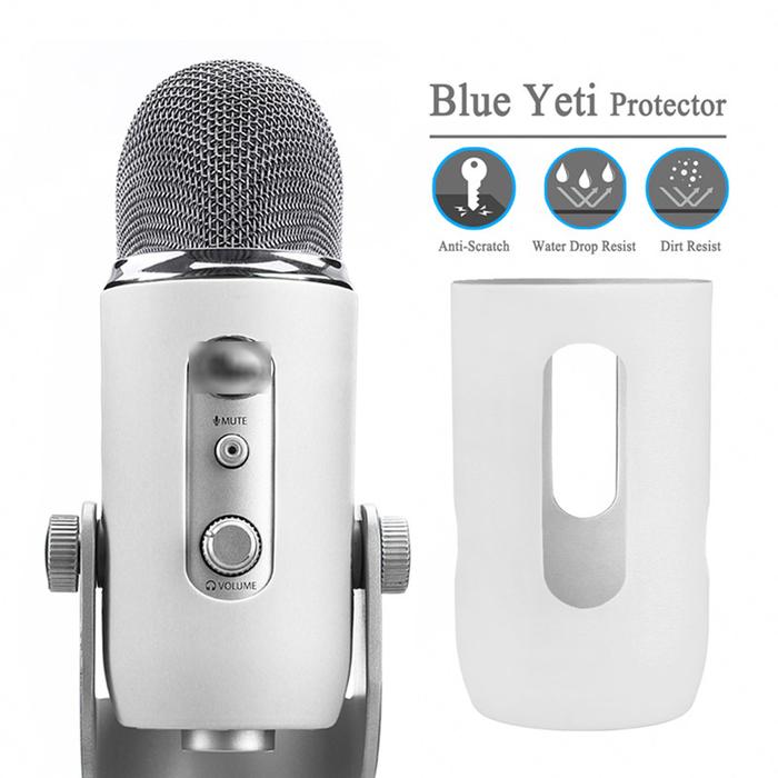 Jual Cover Pelindung Silicon Microphone Blue Yeti Condenser Body ...