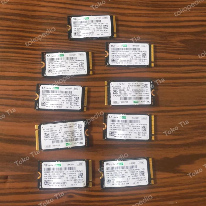 Jual SSD Skhynix BC711 PLP NVME 512GB ukuran 2242 PCIe 3x4 ...