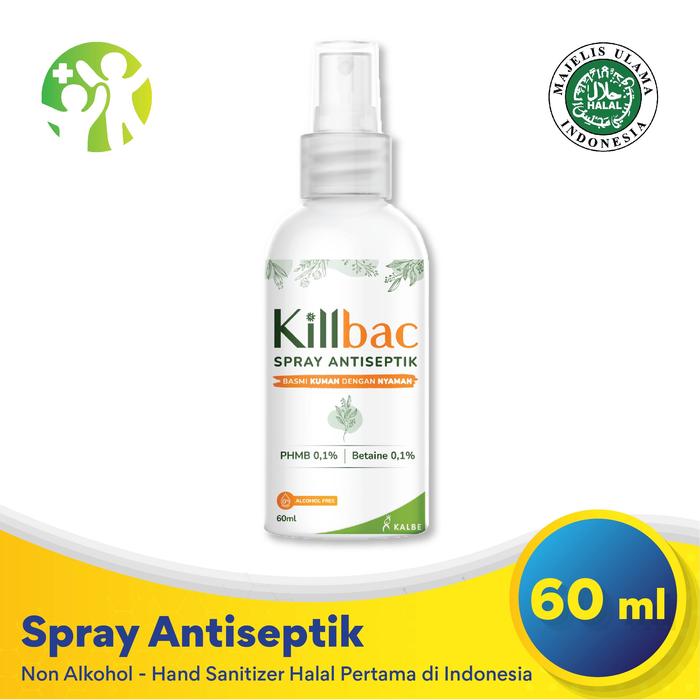 Jual Killbac Spray 60 Ml - Antiseptik Hand Sanitizer - Jakarta Timur ...