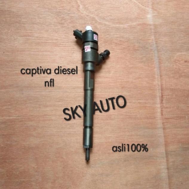 Jual Nozzle injector assy asli bawaan mobil chevrolet captiva diesel ...