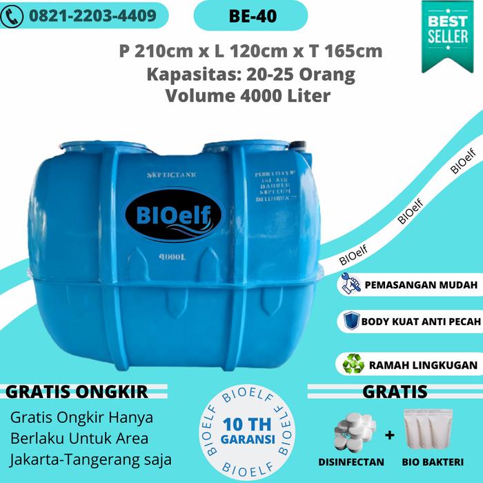 Jual Biotank Septic Tank Bio, Tangki Spiteng Biotech 4000 Liter - Kab ...