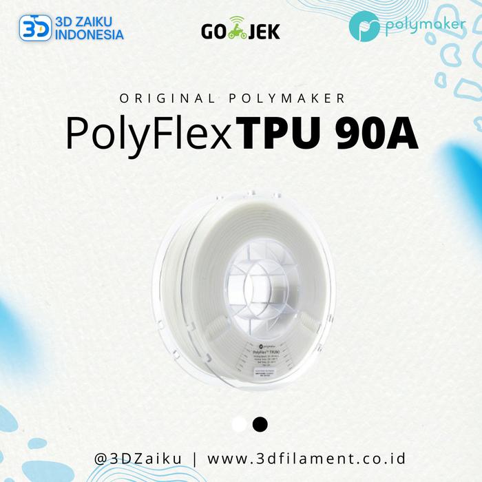Jual Original PolyMaker PolyFlex TPU 90A 3D Printer Flexible Filament - Jakarta Barat - 3D Zaiku ...