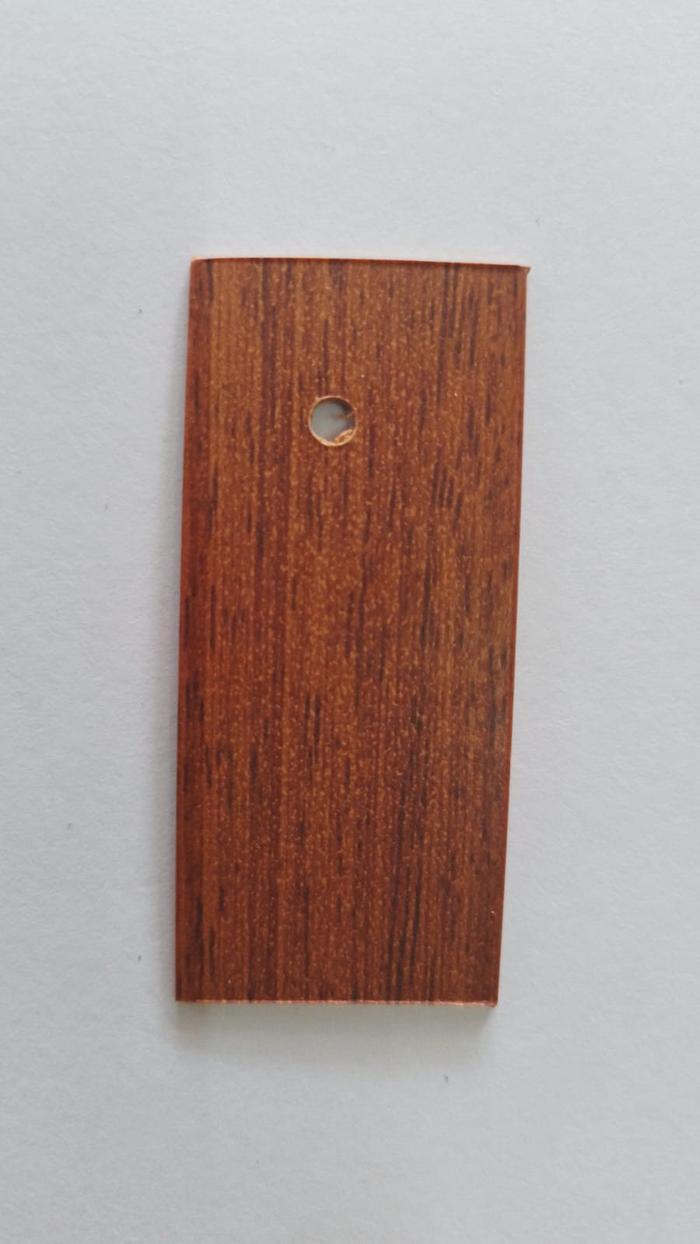 Jual Edging PVC Lebar 55 mm TEBAL 1 mm Warna urat kayu Dop kulit jeruk ...