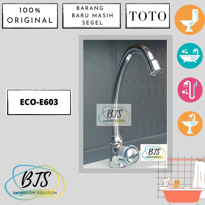 Jual kran cuci piring toto model angsa ECO E603/ E-603 / E 603 - Kota ...