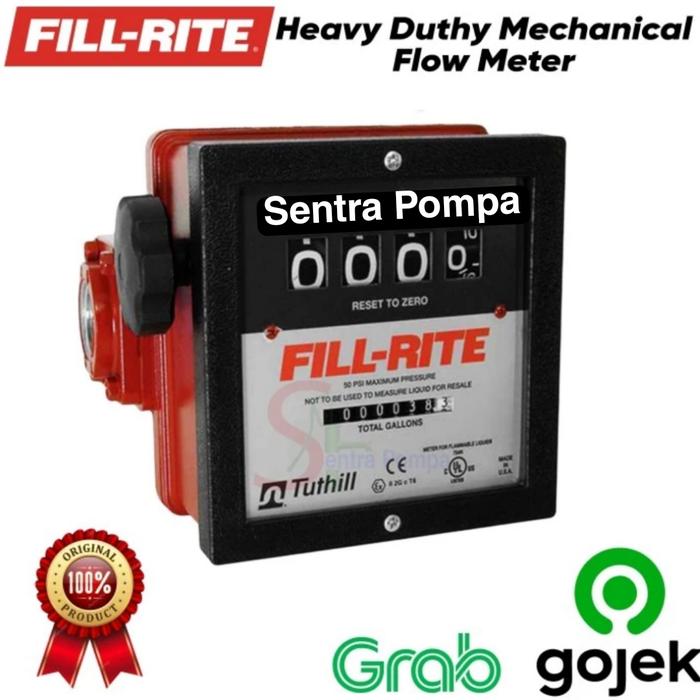 Jual Flow meter fill rite 4 digit 1 inch Flowmeter FILL-RITE 1inch ...