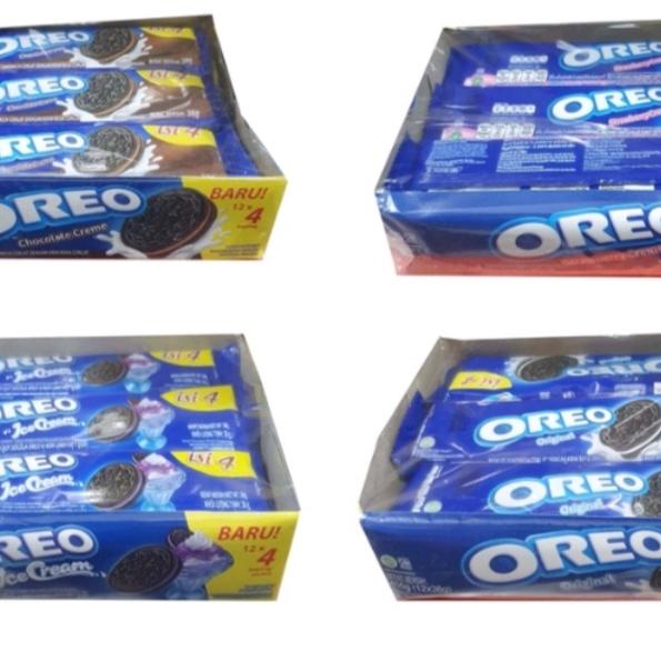 Jual Oreo box original vanila coklat blueberry isi 12 Ready - Jakarta ...