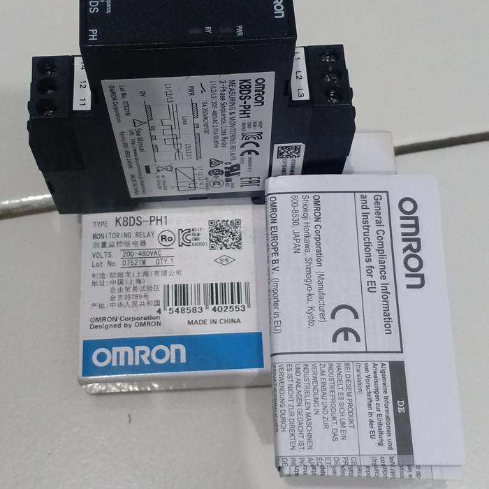 Jual phase sequence relay K8DS-PH1 - Kota Bandung - planet elektrical | Tokopedia