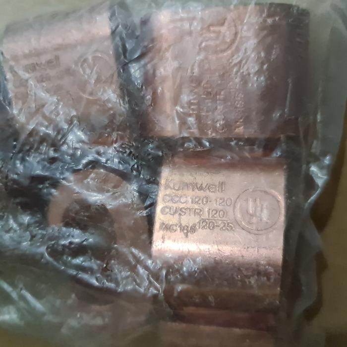 Jual Kumwell Klem MC185 Tembaga Copper C-Clamp Run CCC 120-120 120-25 ...