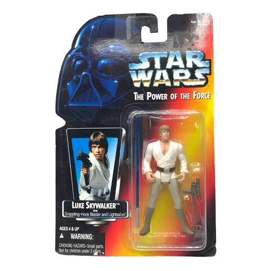 Jual ORI Star Wars Luke Skywalker Grappling Hook Lightsaber 3.75 kenner ...