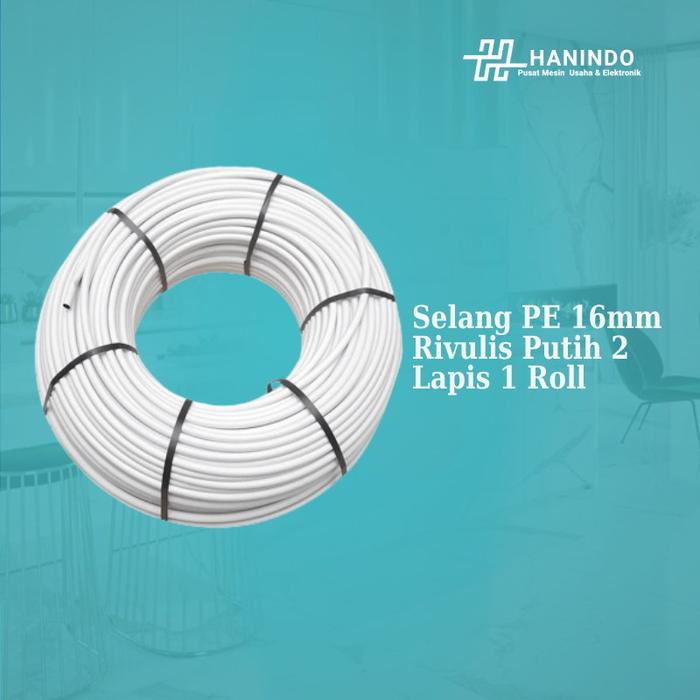 Jual Selang PE 16mm Rivulis Putih 2 Lapis 1 Roll - Kota Bandung ...