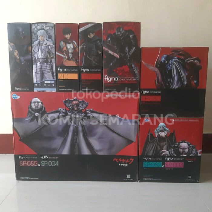 Jual Figma Berserk SET 8 ORIGINAL Guts Casca Femto Void Ubik Slan ...