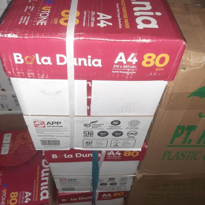 Jual Kertas HVS A4 80 gram Paper one - Jakarta Timur - stationarytoner ...