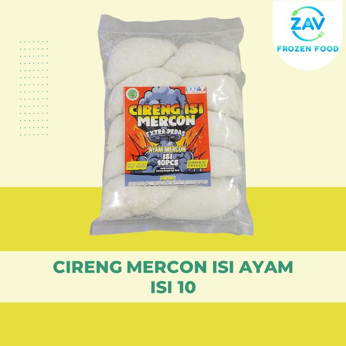 Jual CIRENG MERCON ISI AYAM / CAKALANG / BAKSO 10 PCS - BAKSO - Kota ...