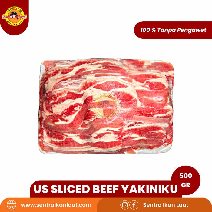 Jual Daging Sapi Lapis US Sliced Beef / US Shortplate Beef Slice 500 ...