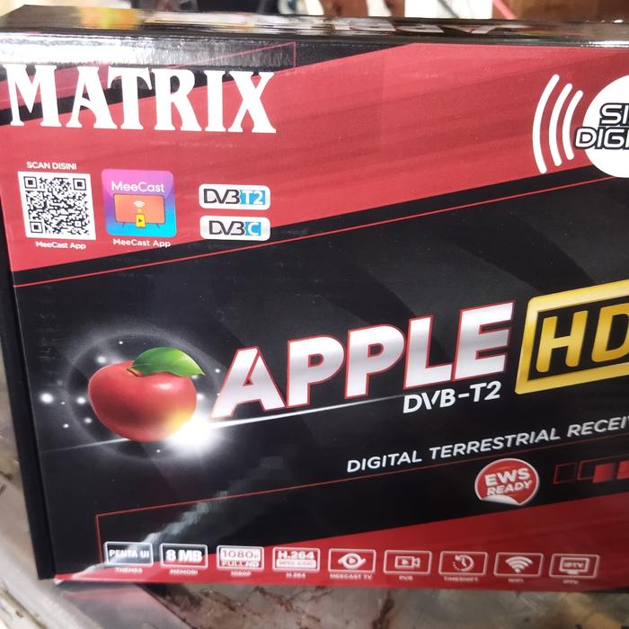 Jual Set Top Box Matrix Apple Merah Dvb t2 - Kota Surabaya - Toko ...