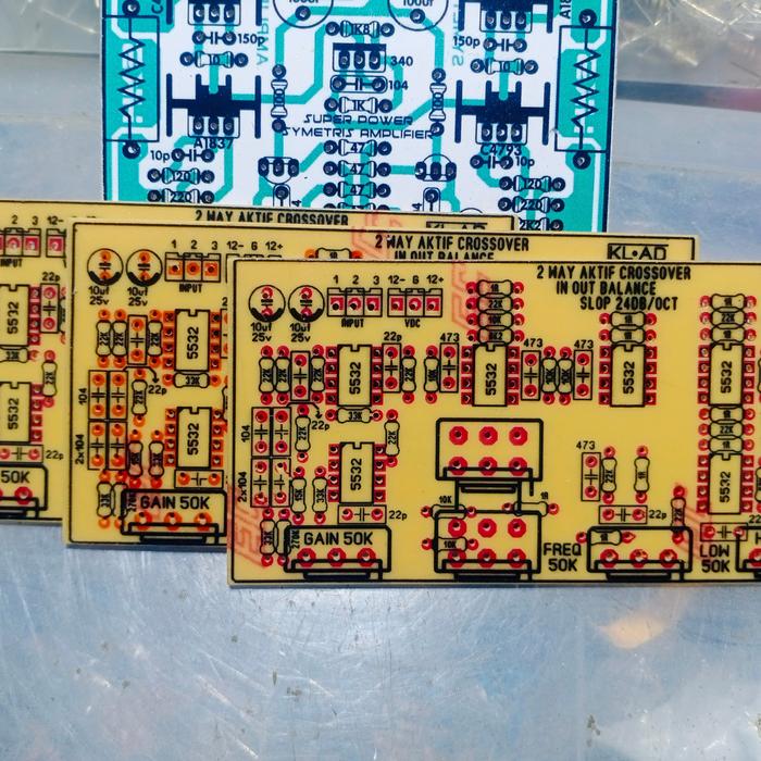 Jual PCB CROSSOVER 2 WAY SLOP 24DB - Kab. Boyolali - kl audio | Tokopedia
