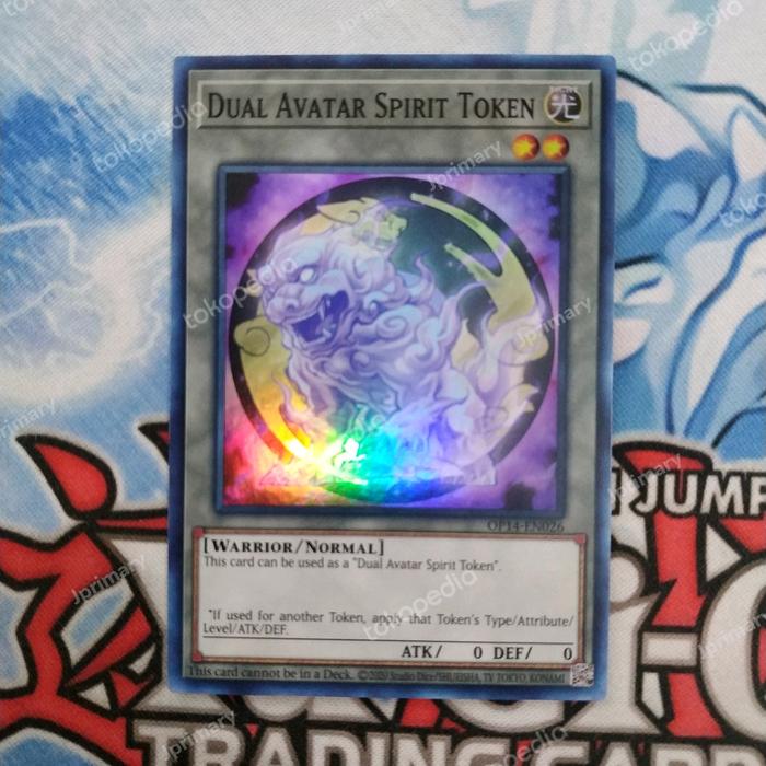 Jual yugioh duel avatar spirit token OP14 super rare original - Jakarta ...