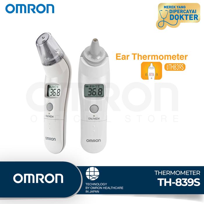 Jual Omron Th-839s Thermometer Telinga Digital Infrared - Mc-523-ap Di ...