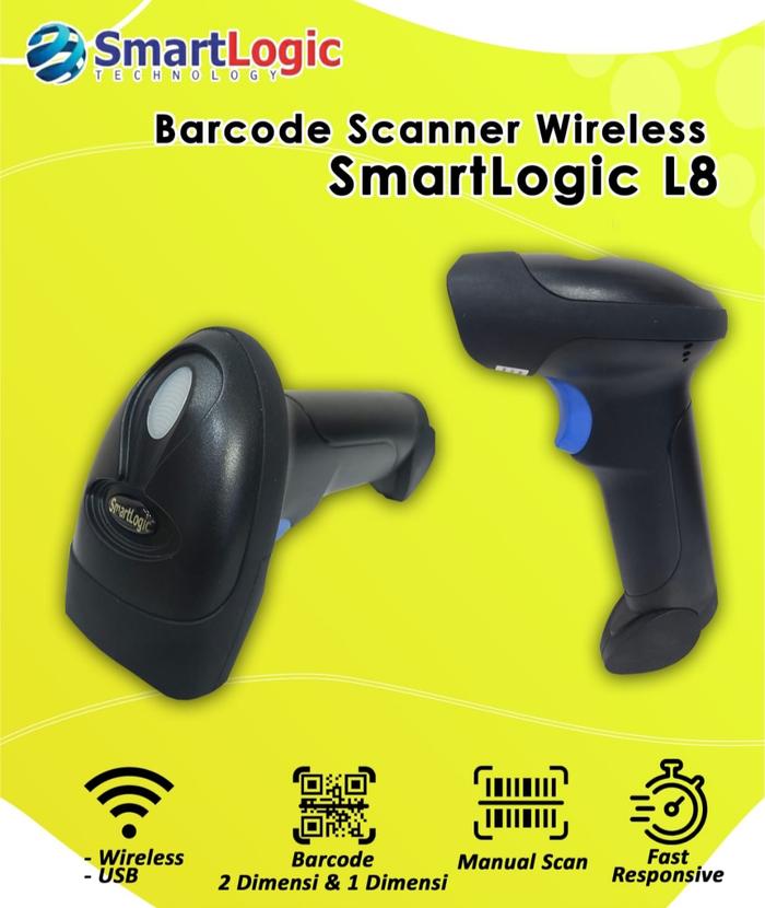 Jual Scanner Barcode Wireless 2d Smartlogic L8 - Kota Surabaya - Alat ...