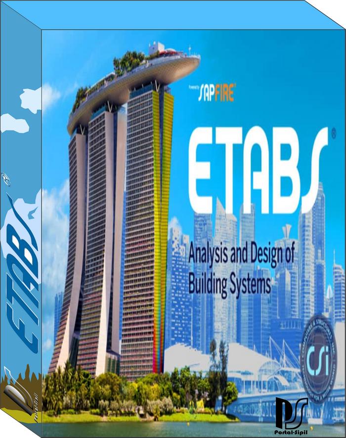 Jual CSI ETABS V18 - Kota Malang - Portal Sipil | Tokopedia