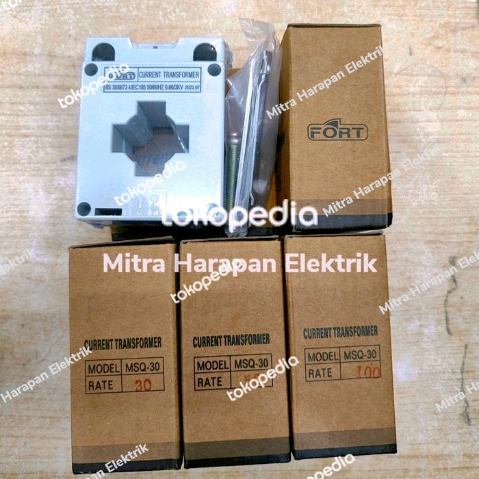 Jual CT/5A 30A,50A,60A,75A,100A,150A,200A,250A CURRENT TRANSFORMER MSQ 30 - Jakarta Barat ...