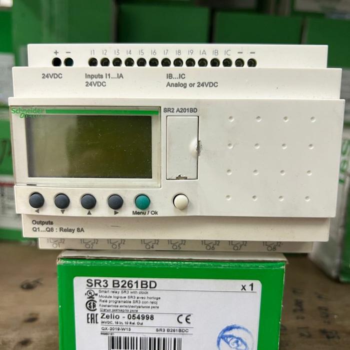 Jual ZELIO SMART RELAY SCHNEIDER SR3 B261BD SR3B261BD ORIGINIAL - Jakarta Pusat - ABBASY ...