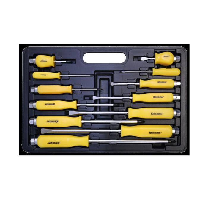 Jual SCREWDRIVER SET 12PCS KRISBOW KW0101626 - Jakarta Utara ...