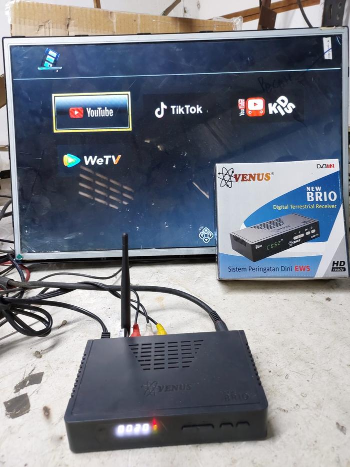 Jual Set Top Box Tv Digital Dvbt2 / Dvb-t2 Polytron / Venus Brio Ews Di ...