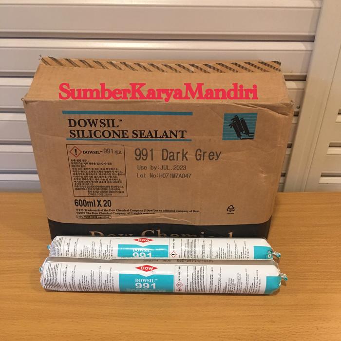 Jual Dowsil 991 Silicone Sealant (Dark Grey) - Jakarta Barat - Sumber ...