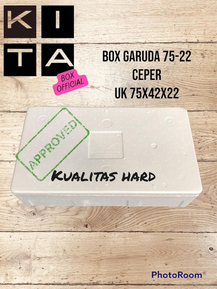 Jual BOX STYROFOAM HARD GARUDA CEPER 75X42X22 KITABOX APPROVED BY ...