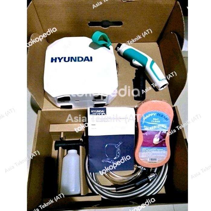 Promo Hyundai Cordless Jet Cleaner Mesin Cuci Mobil Motor AC Baterai ...