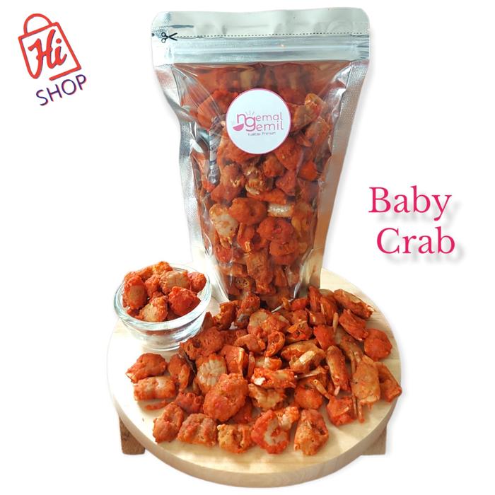 Jual Snack Cemilan Baby Crab Crispy Kepiting Krispi Bumbu Khas Lamongan ...