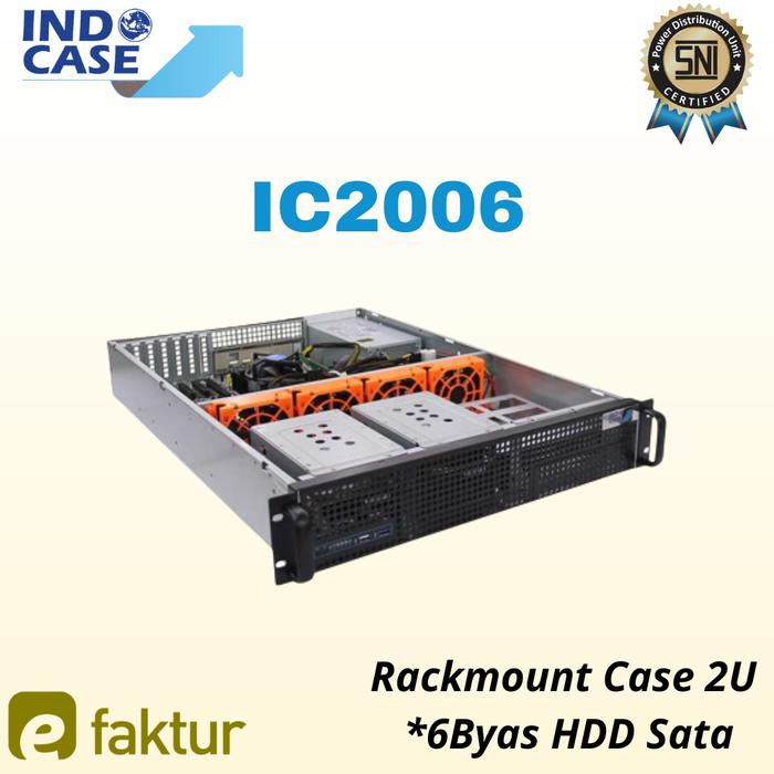 Jual Casing Indocase Rackmount 2U Server Case IC2006 - Kota Bandung ...
