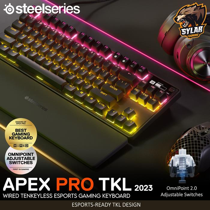 Jual Steelseries Apex Pro TKL 2023 Wired Mechanical Gaming Keyboard ...