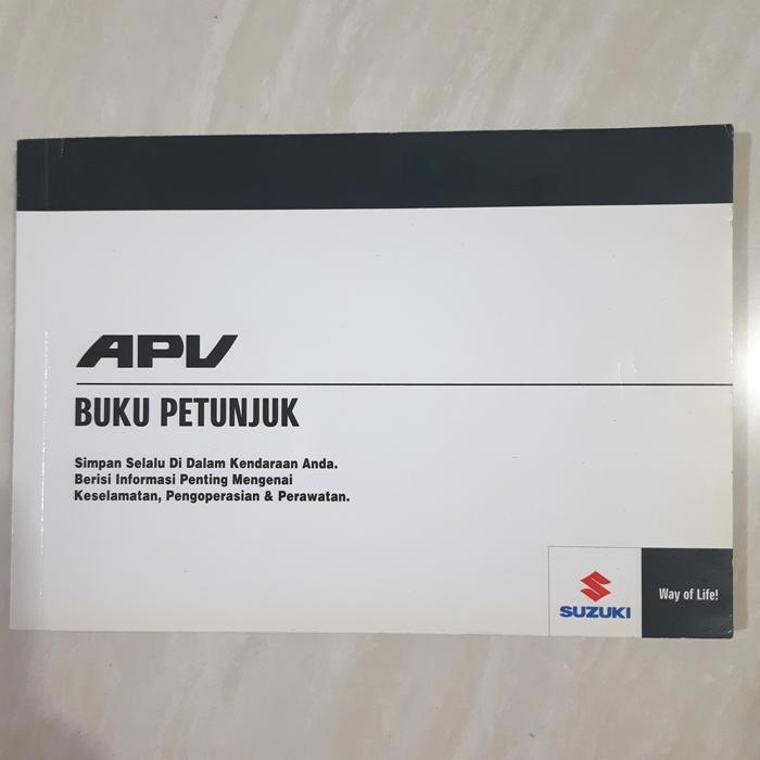 Jual Manual Book Suzuki APV Arena GL GX GSX 2007 sd 2014 MT AT Buku Panduan - Jakarta Utara ...