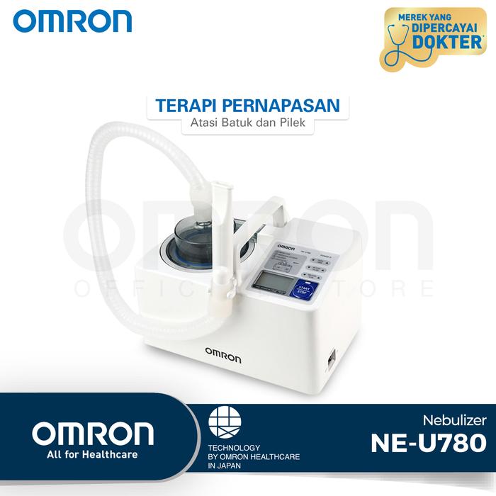 Promo OMRON Professional Ultrasonic Nebulizer NE-U780 Alat Terapi Uap ...