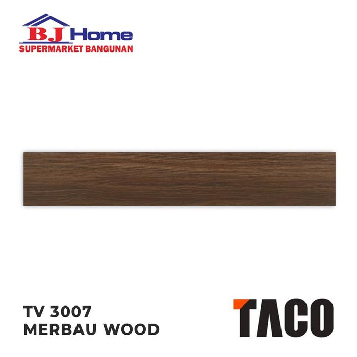 Promo TACO Lantai Vinyl 3mm - TV 3007 Merbau Wood Cicil 0% 3x - Kota ...