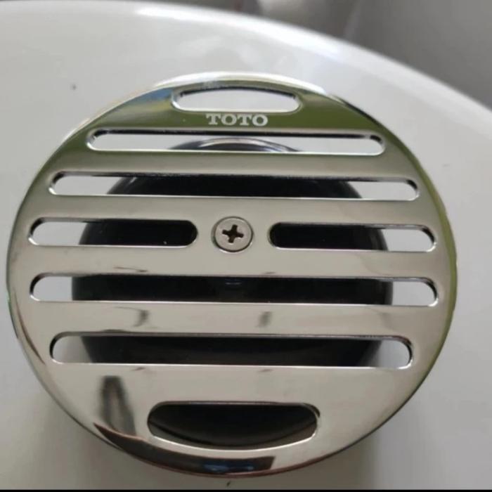 Jual TUTUP FLOOR DRAIN TOTO TX1DB/PENUTUP DRAIN TOTO ORIGINAL/CUP DRAIN ...