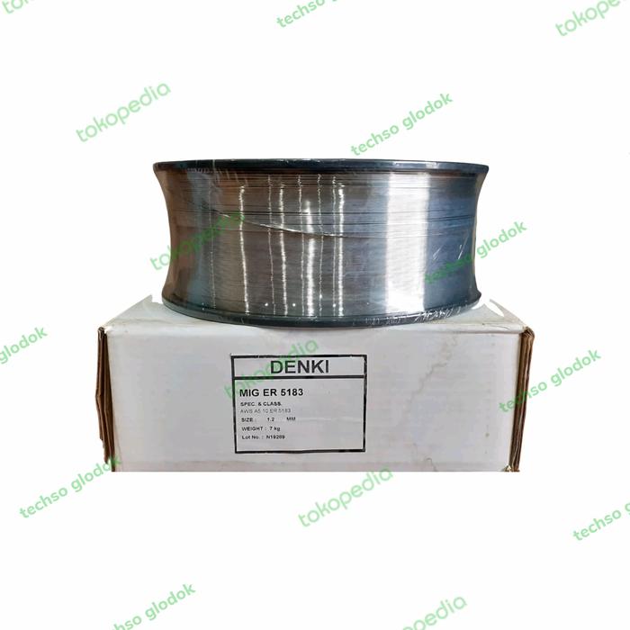 Jual Kawat las alumunium ER5183 DENKI mig ER 5183 (harga per roll ...