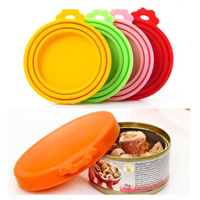 Jual Tutup Kaleng Penutup Makanan Kucing Anjing Wet Food Silikon 3 ...