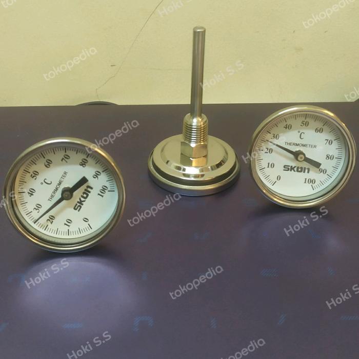 Jual Thermometer Model Payung Skon 2" inch / 0 -100°C - Jakarta Barat ...