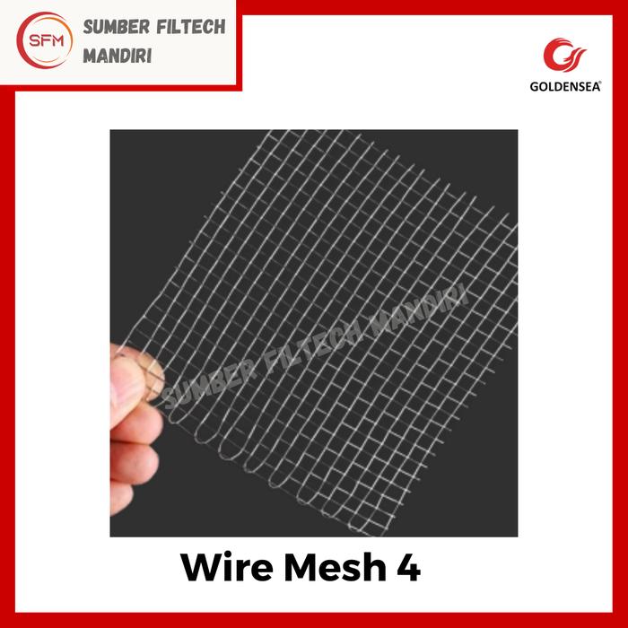 Jual Wire Mesh Saringan SS 201 #4, 5, 6, 8 Stainless Steel - Mesh 6 - Jakarta Utara - Sumber ...