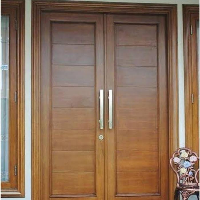Jual Pintu rumah 2 sisi model terbaru minimalis simpel keren - Jakarta ...