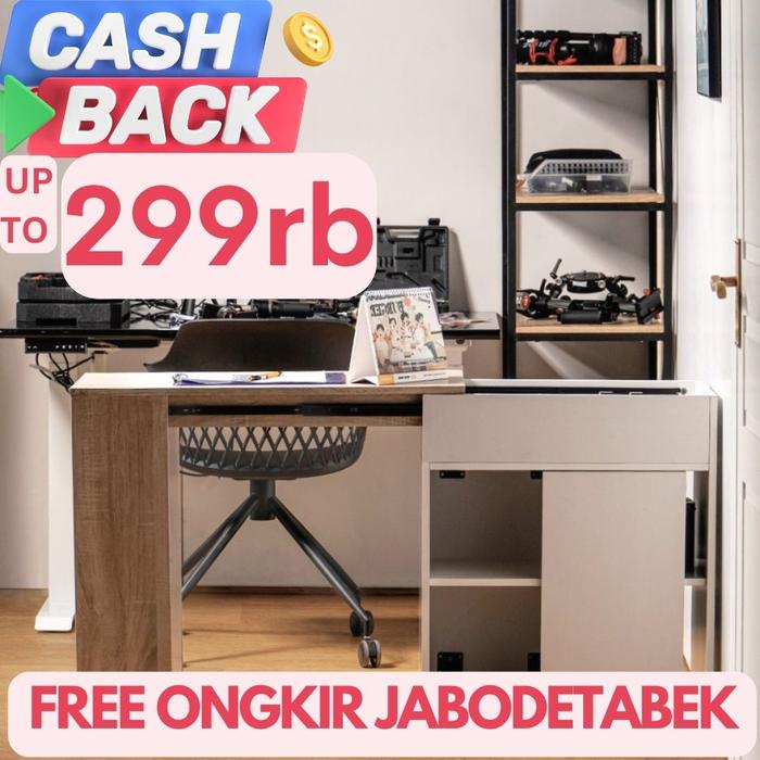 Jual Meja Kerja / Meja Belajar / Meja Sliding - MT SL Rubik - Kab ...