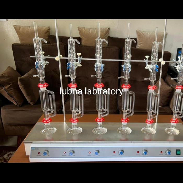 Jual soxhlet extraction unit 6 set plus heating mantle electrothermal - Kab. Bandung - lubna ...