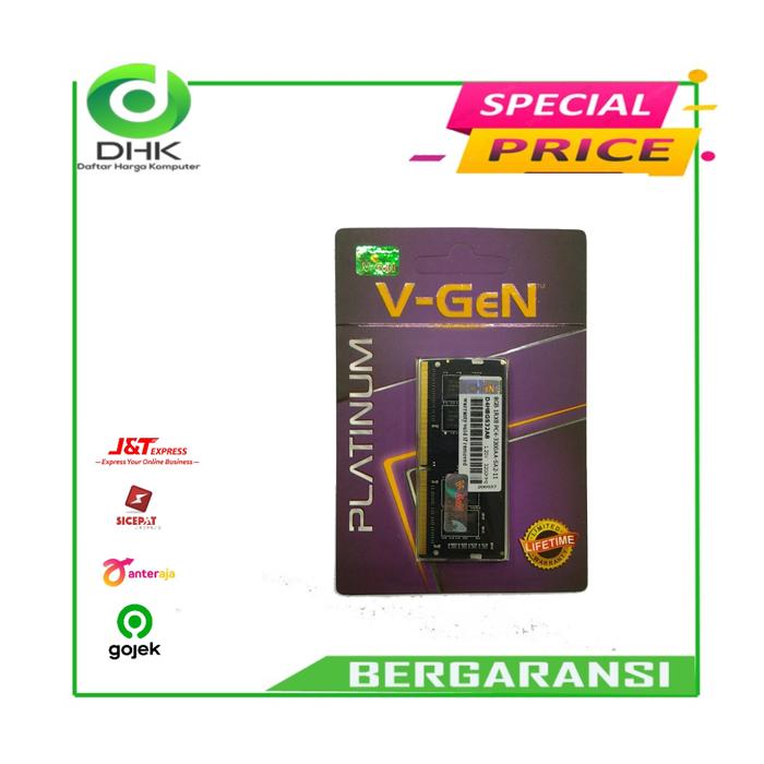 Jual RAM V-GEN DDR4 8GB PC3200 SODIM PLATINUM - Jakarta Pusat - Daftar ...