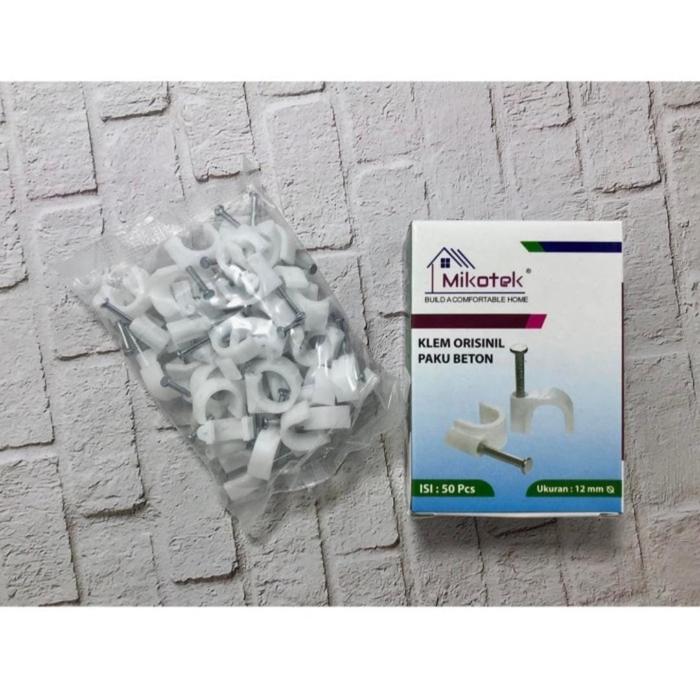 Jual Klem Kabel 12mm Paku Beton Asli (isi 50 pcs) - Jakarta Utara - Zss ...
