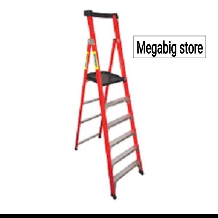 Jual KRISBOW - TANGGA 1.8M 8 Feet LADDER PODIUM FIBERGLASS 8FT 1.8 ...