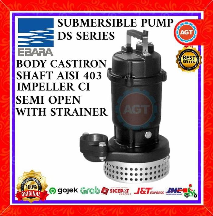 Jual EBARA 80 DSJ 53.7 3PHASE 2POLE SUBMERSIBLE SUMP PUMPS w/ STRAINER - Jakarta Pusat - TOKO ...