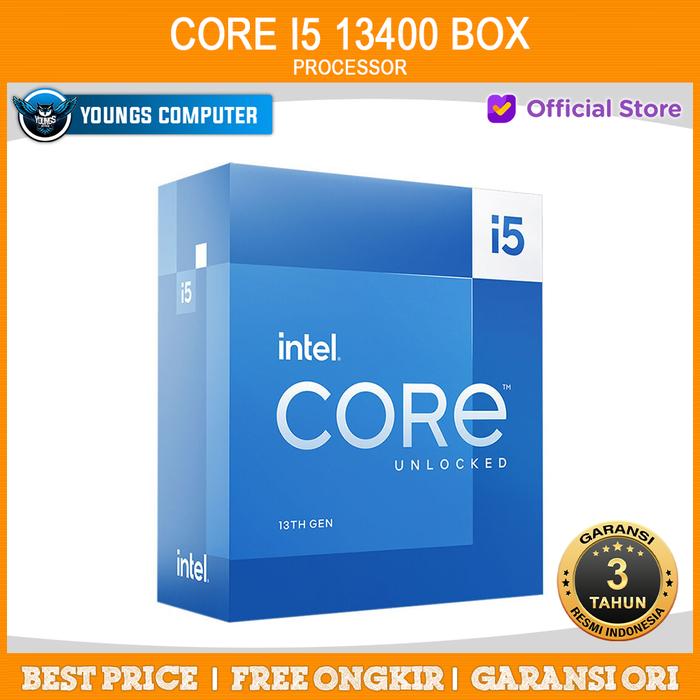 Promo PROCESSOR INTEL Core i5 13400 Box | Raptor Lake LGA1700 up to 4 ...